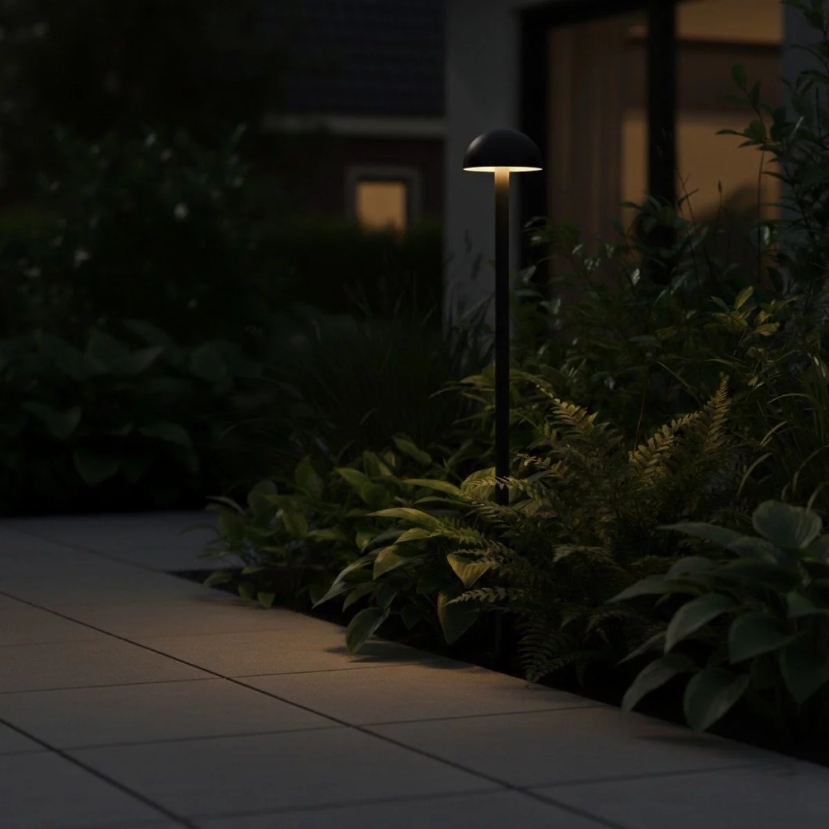 Lina Gartenlampe Schwarz – Moderne Außen lampe | Nostalux.de